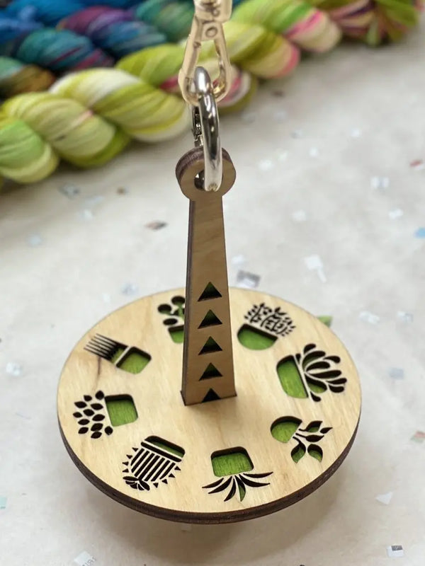 Lemon Wood Mini Minders - Yarn Folk